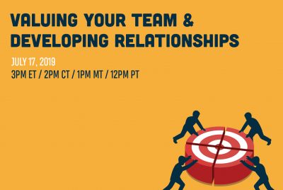 Frontline Fundamentals: Valuing Your Team and Developing Relationships ...